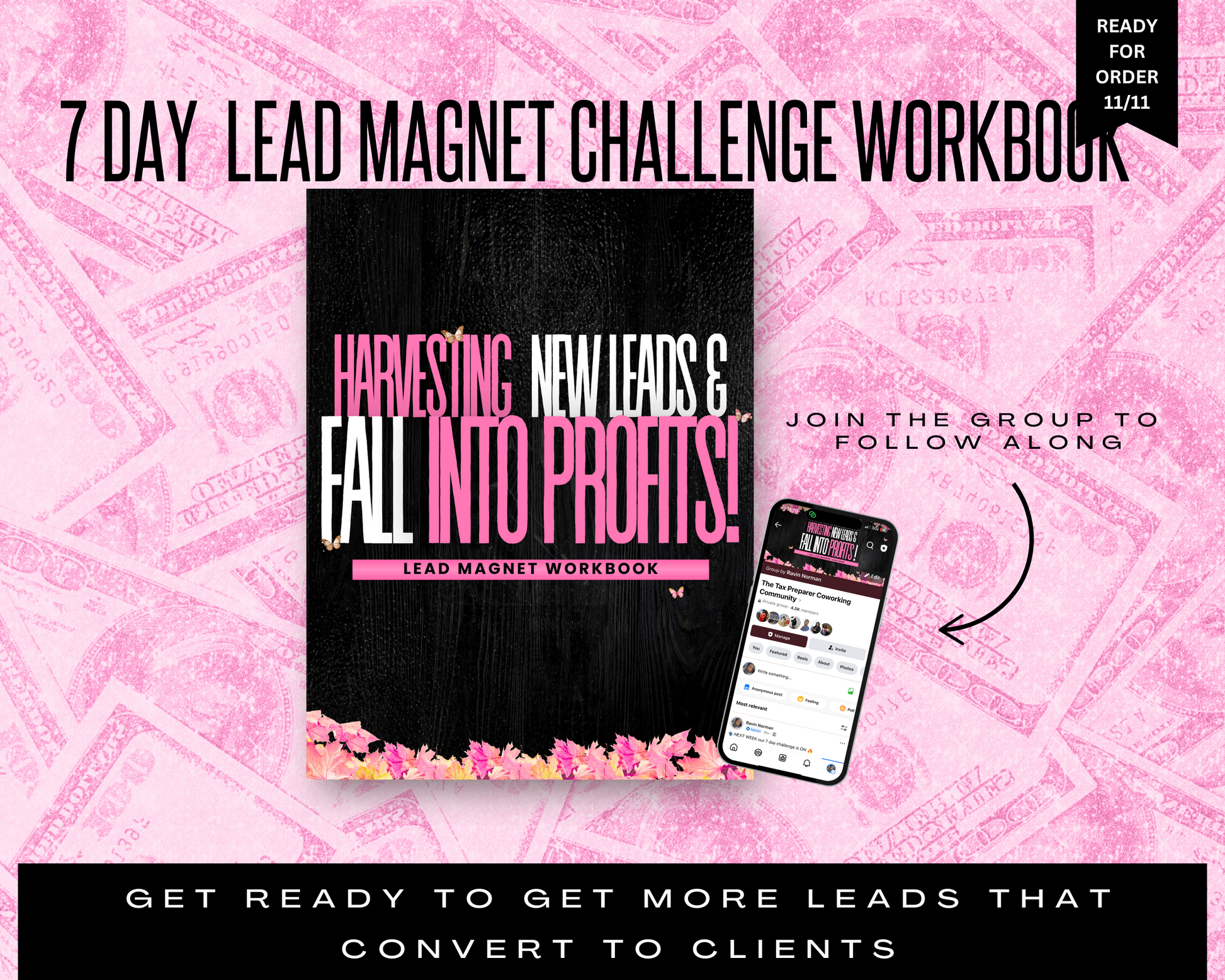 7 Day Lead Magnet Challenge eBook & Replay – RavinTaughtMe